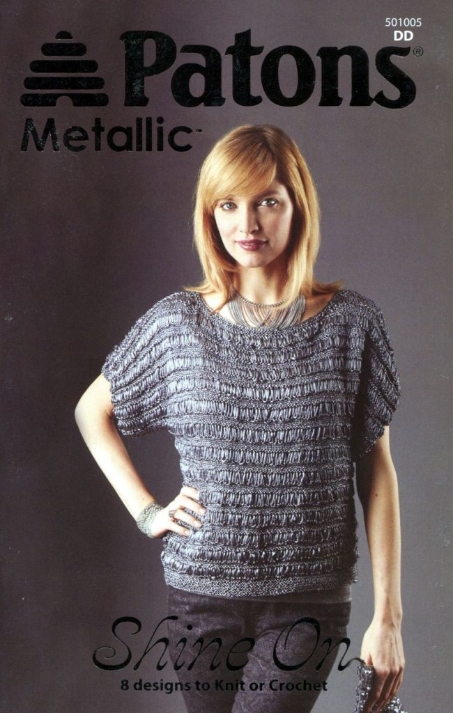 Shine On, from Paton's Metallic Yarn — Frugal Knitting Haus