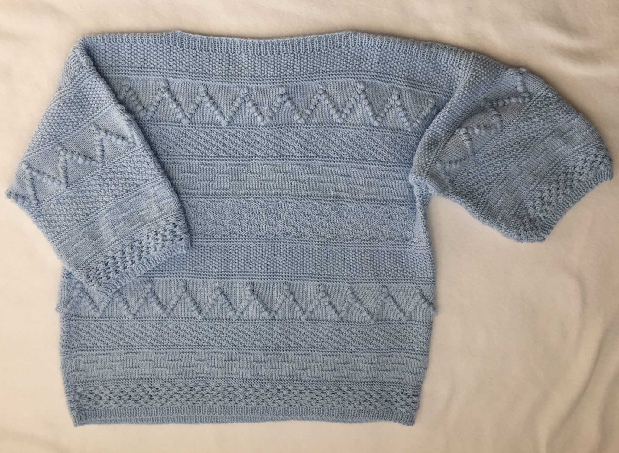 Multi Pattern Pullover - - Knit ePattern — Frugal Knitting Haus