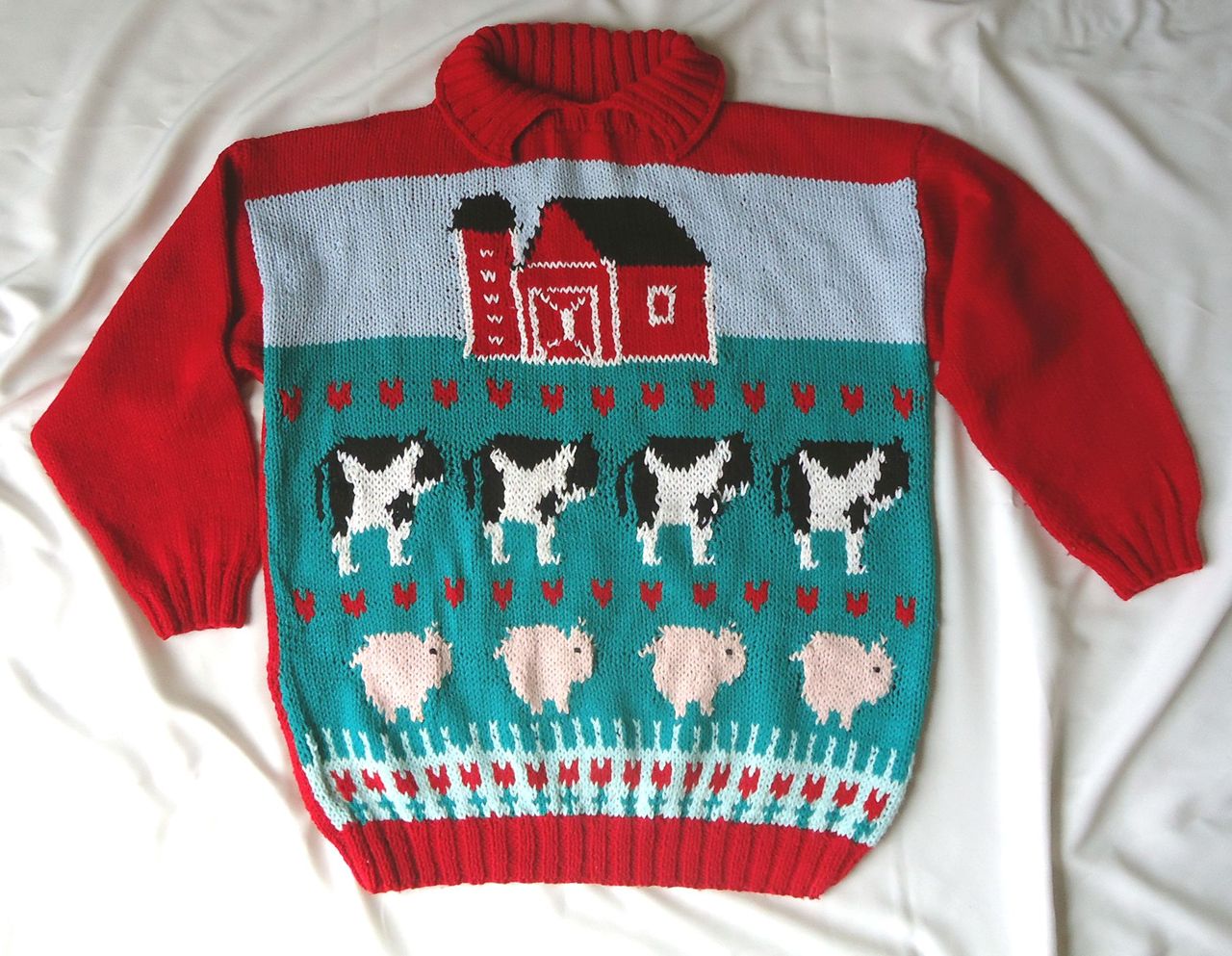 Country Farm Sweater - - Knit ePattern — Frugal Knitting Haus