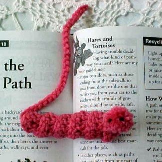 Bookworm Bookmark — Frugal Knitting Haus