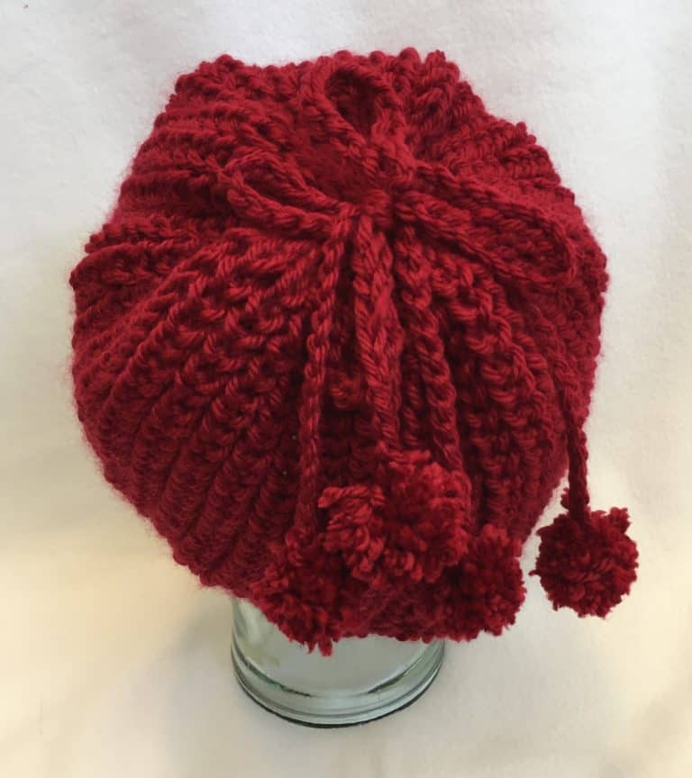 Bobbled Shaker Stitch Hat — Frugal Knitting Haus