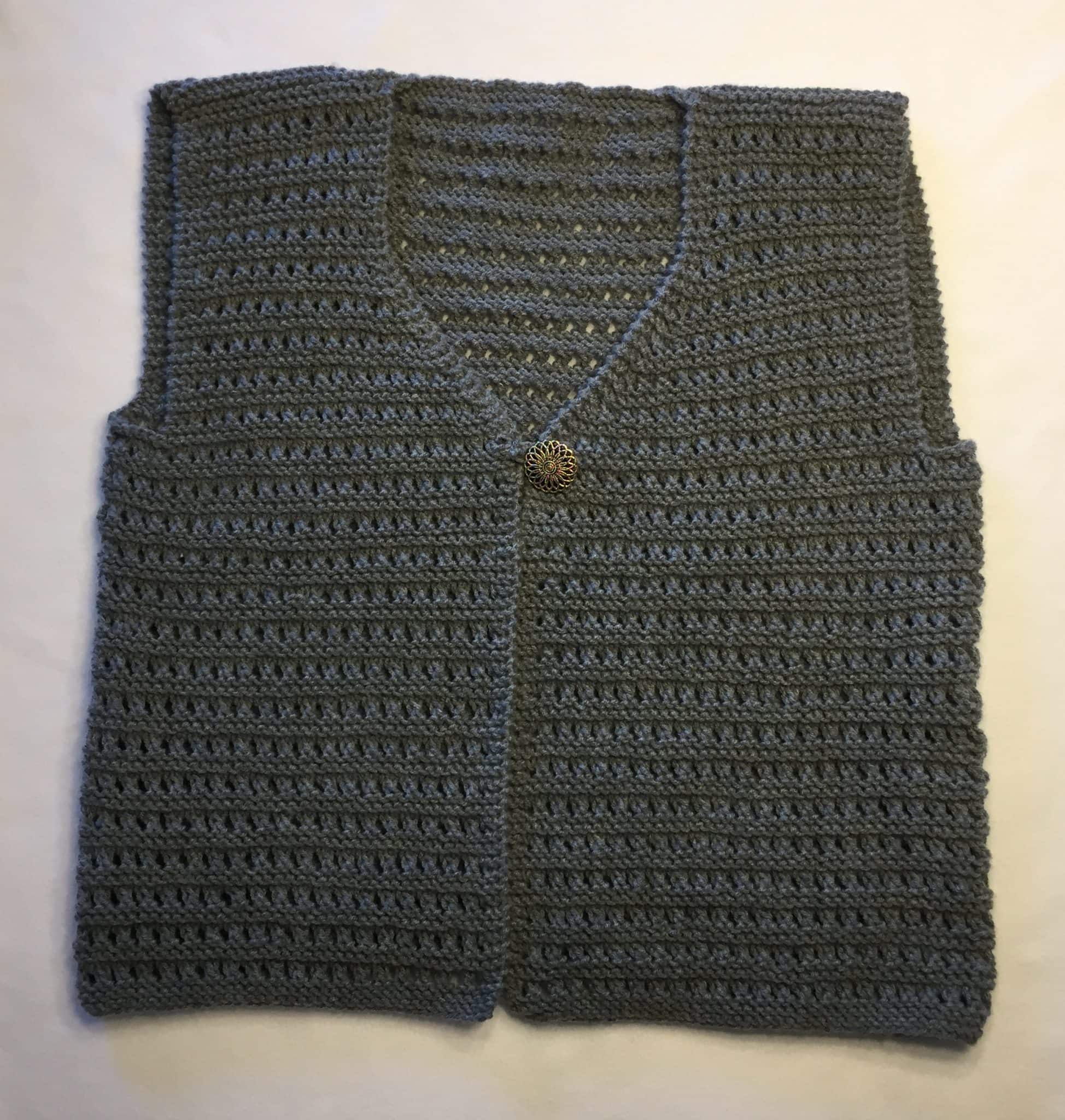The 60's Retro Vest — Frugal Knitting Haus