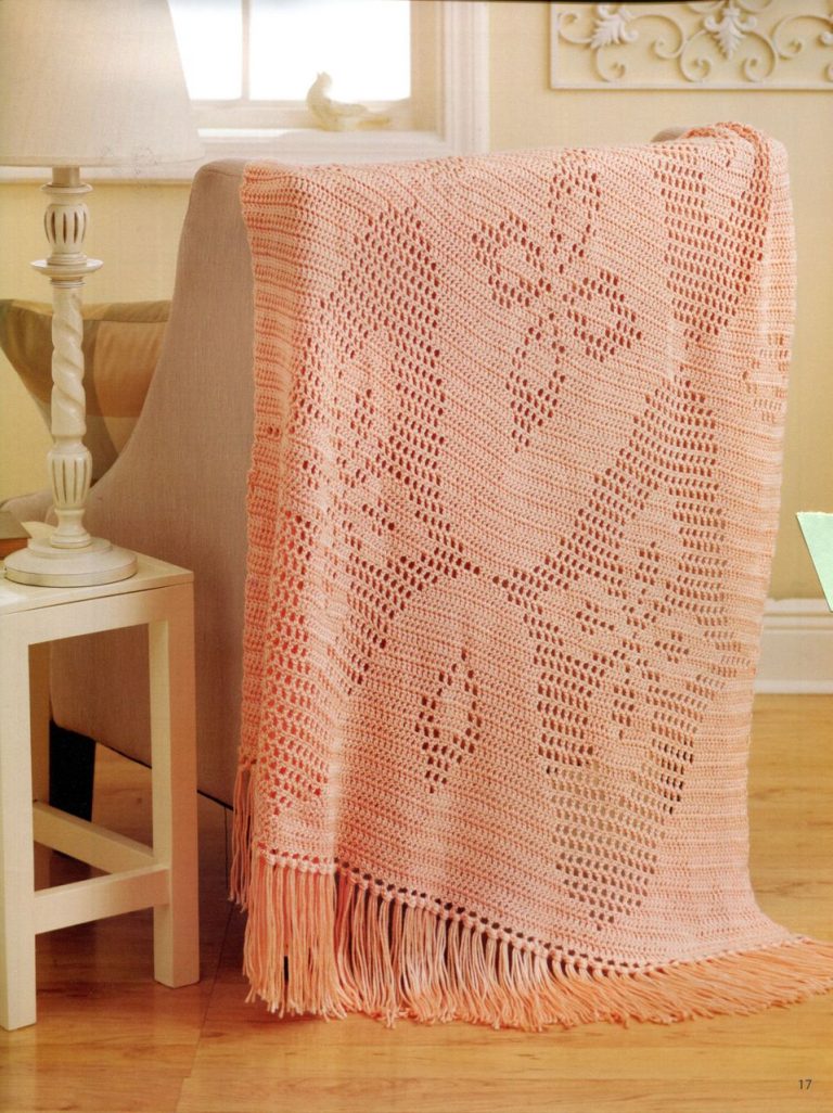 Filet Afghans to Crochet - Published by Leisure Arts — Frugal Knitting Haus