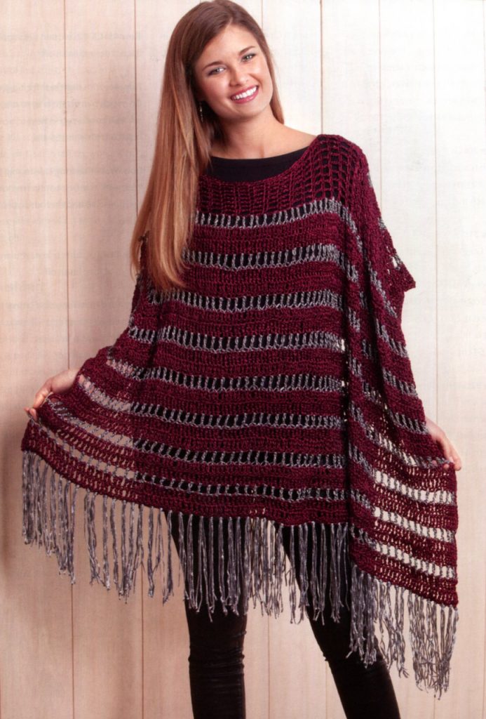 BOHO Chic Crochet Ponchos — Frugal Knitting Haus