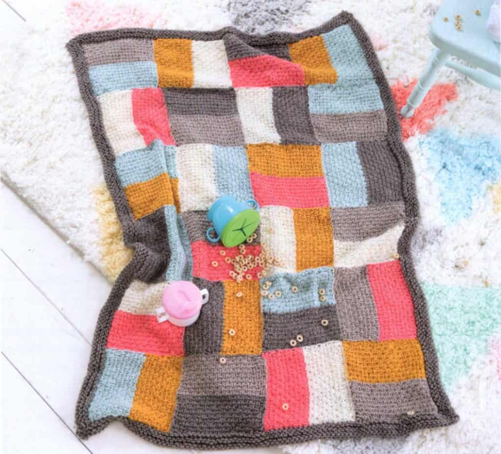 Knit Color Block Blankets — Frugal Knitting Haus