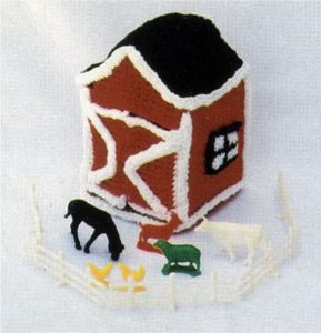 Tissue Box Barn - - Knit ePattern — Frugal Knitting Haus