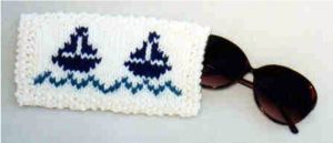 Nautical Eyeglass Case - - Knit ePattern — Frugal Knitting Haus