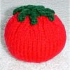 Tomato Knit Pin Cushion - - Knit ePattern — Frugal Knitting Haus