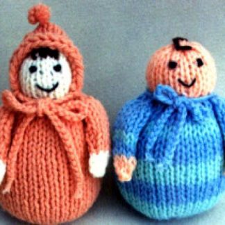 Roly Poly Babies - - Knit ePattern — Frugal Knitting Haus