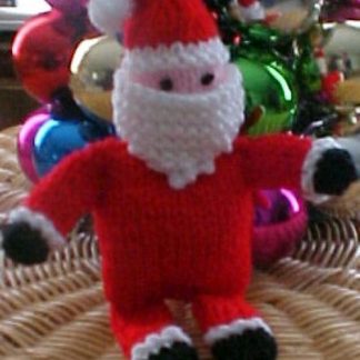 Santa Toy - - Knit ePattern — Frugal Knitting Haus