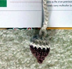Acorn Book Mark - - Knit ePattern — Frugal Knitting Haus
