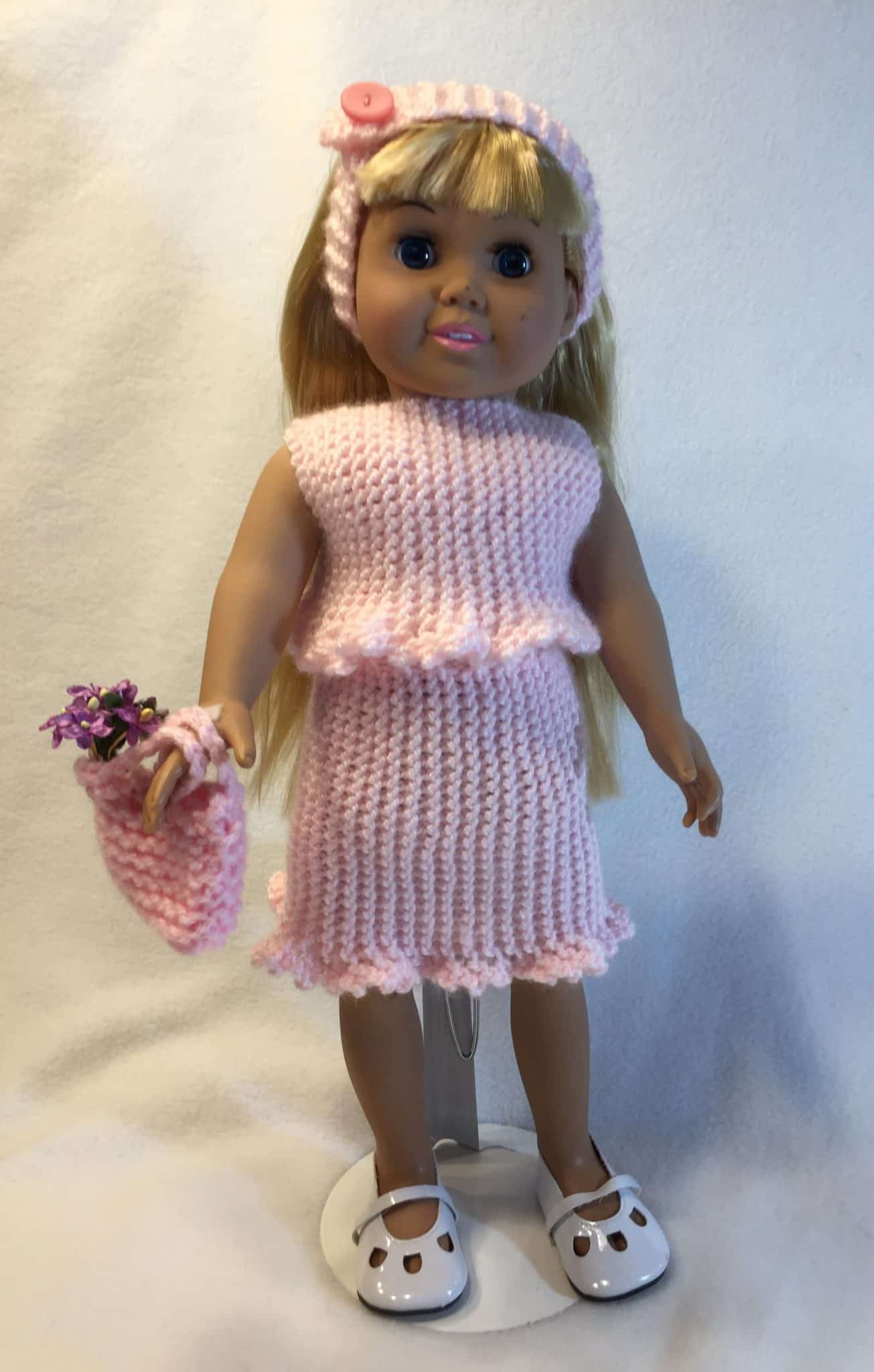 Shopping Spree Outfit For 18-Inch Dolls — Frugal Knitting Haus