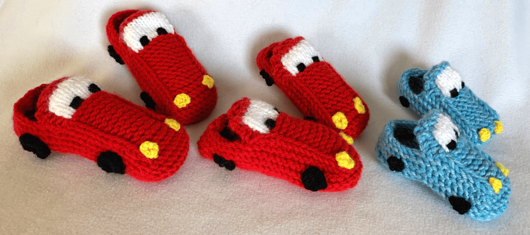 Car Slippers for Kids — Frugal Knitting Haus