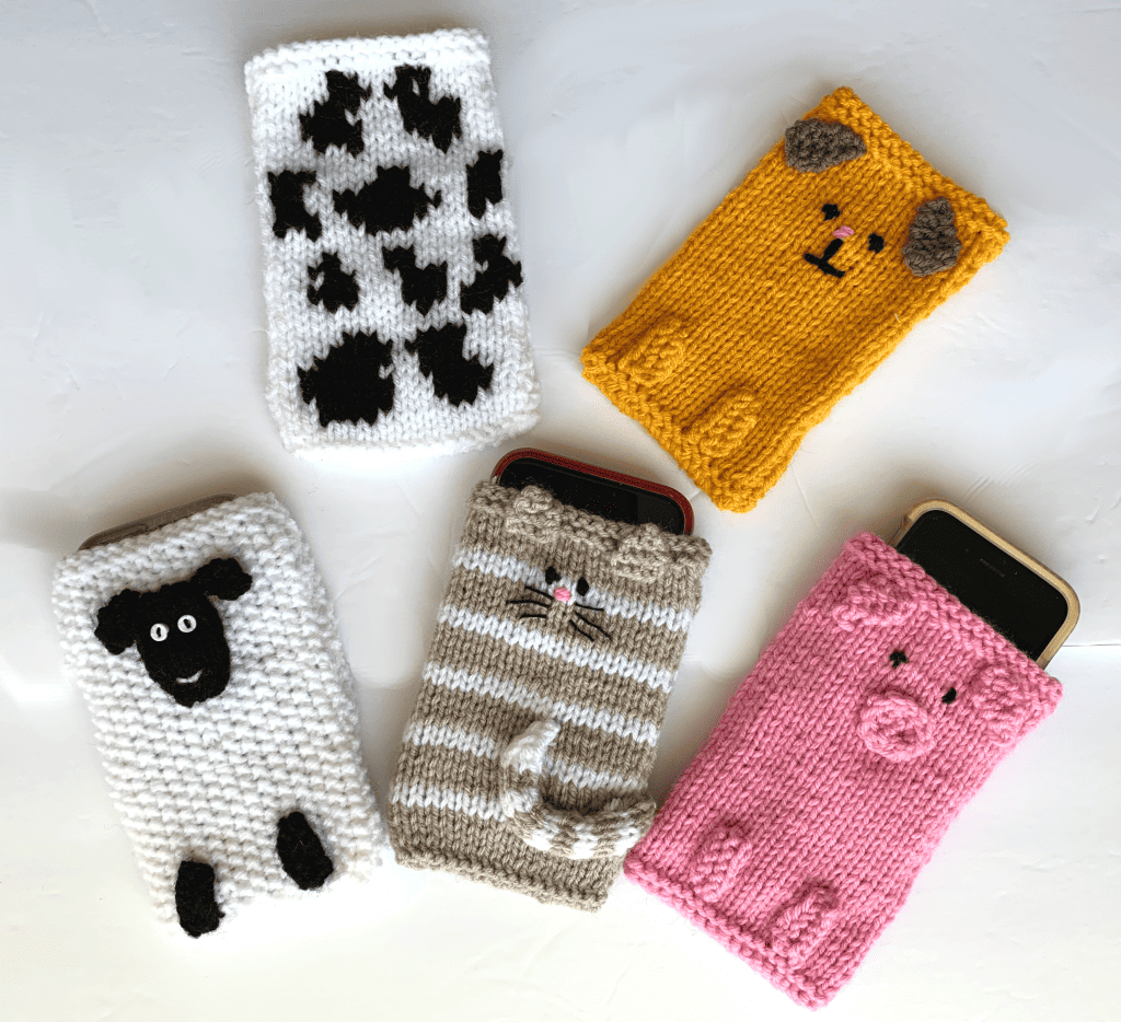 Farm Friendly Cell Phone Covers — Frugal Knitting Haus