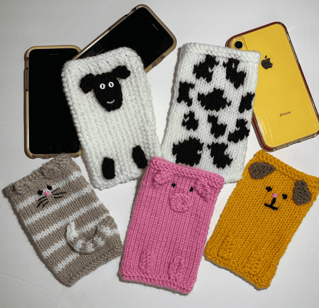 Farm Friendly Cell Phone Covers — Frugal Knitting Haus