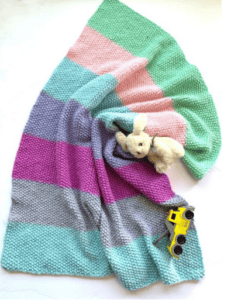 Easy Stitch Blanket/Lap Robe — Frugal Knitting Haus