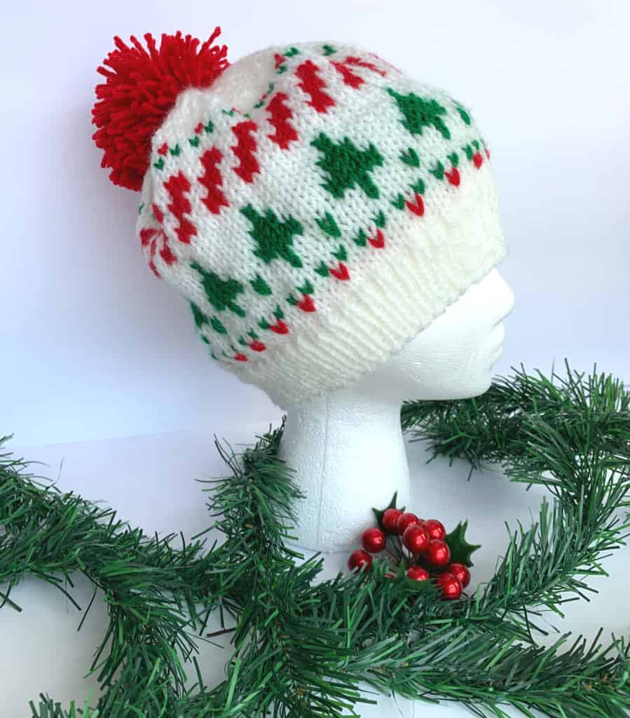 Christmas Holiday Hat — Frugal Knitting Haus